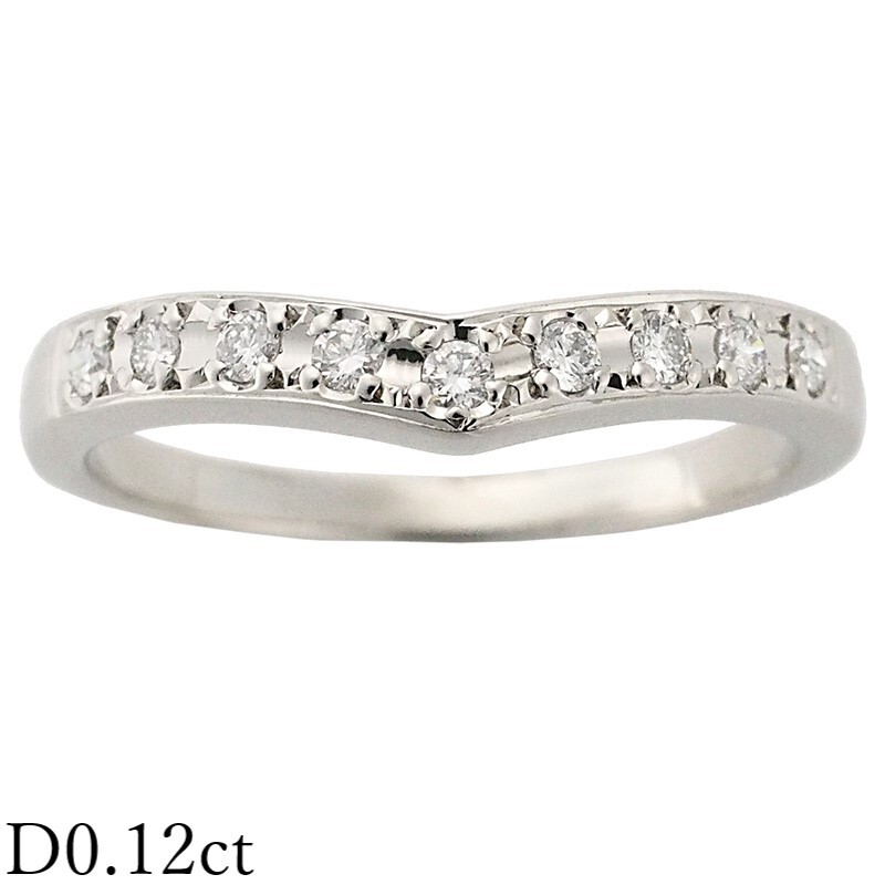 Yahoo!オークション - ミキモト ダイヤモンド/0.12ct リング Pt950 11...