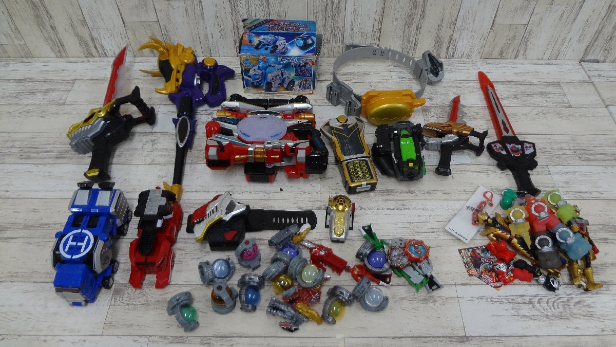 Yahoo!オークション - 067C 戦隊まとめ ライオブラスター ゴーカイセル...