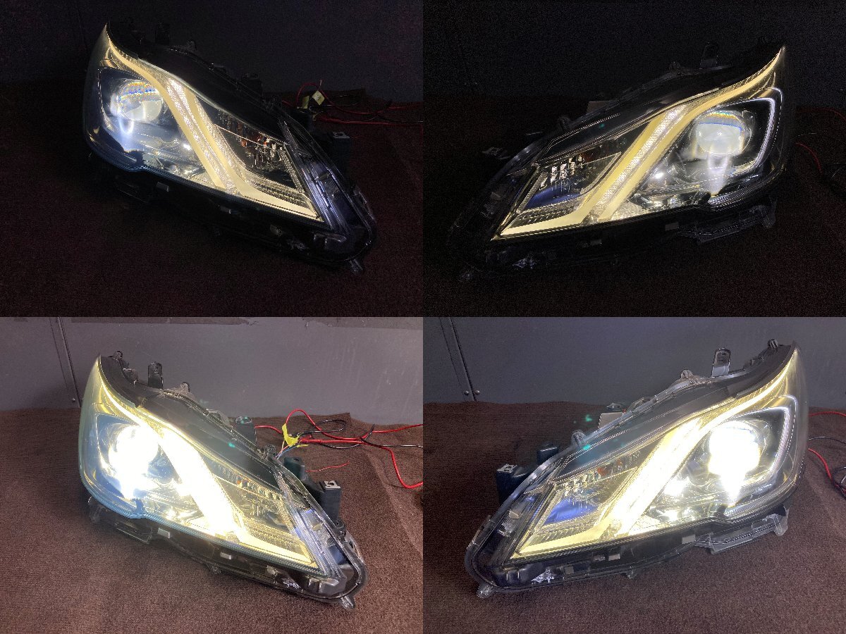 Yahoo!オークション - 破損有 トヨタ GRS211 クラウン 純正 ヘッドライ...