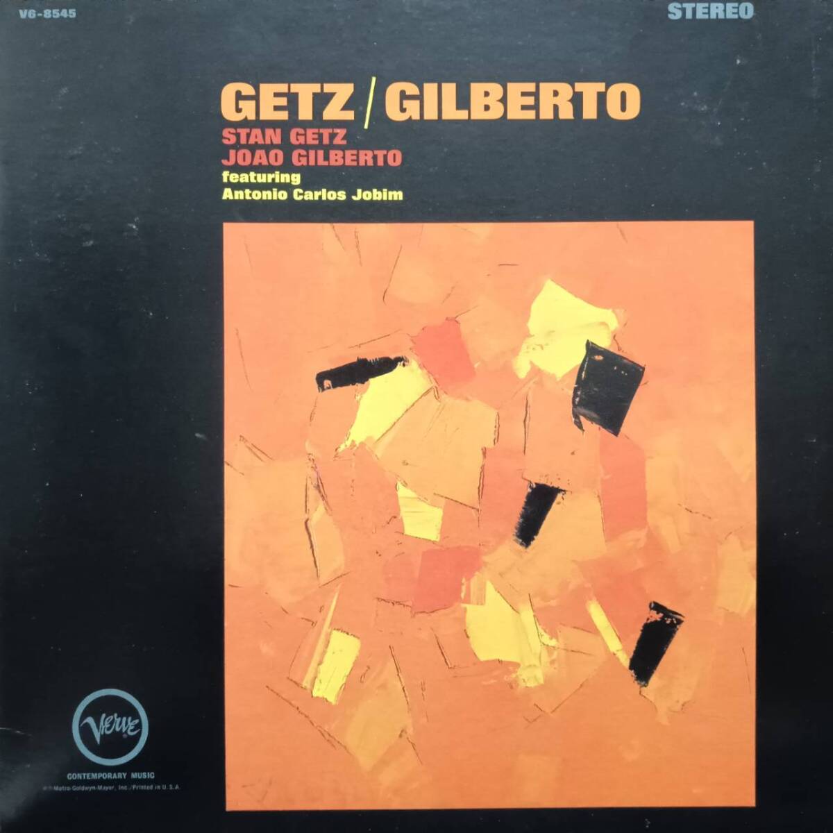 米VERVE盤LP 高音質MASTERDISK刻印 Stan Getz / Joao Gilberto Featuring Antonio Carlos Jobim / Getz ...