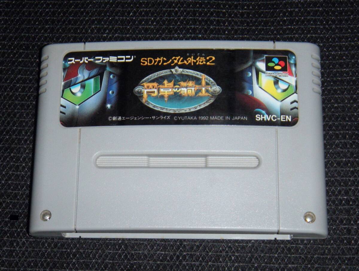 Yahoo!オークション - 即決 SFC SDガンダム外伝2 円卓騎士 セーブデー...