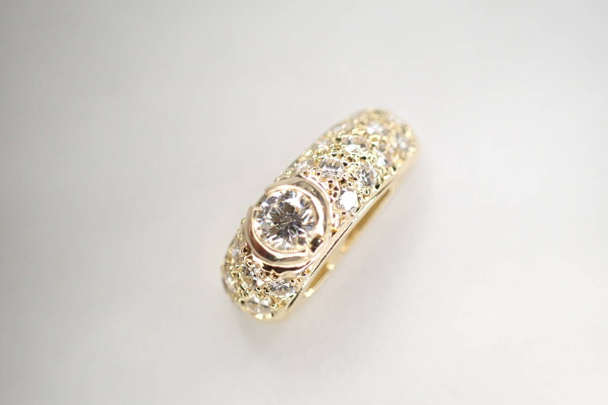 Yahoo!オークション - 17/美品 ミキモト K18 ダイヤ計0.24ct ペンダン...