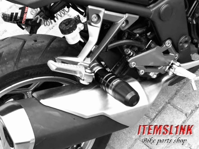 Yahoo!オークション - LK12-2RD赤 エンジン マフラー サイレンサー ガ...