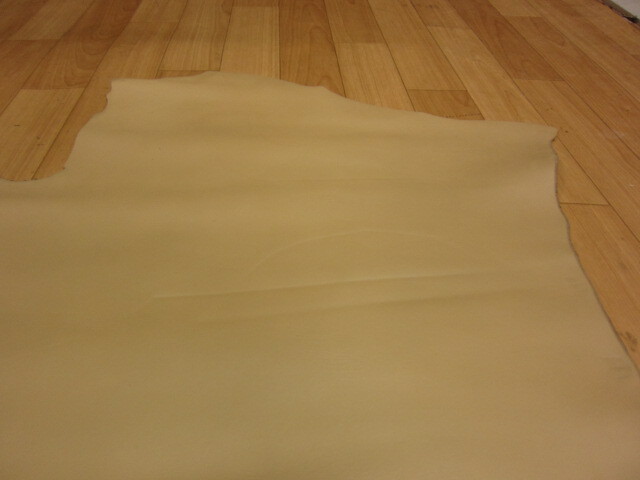 Yahoo!オークション - 3261 スムースレザー 牛革 コルクベージュ 145d...