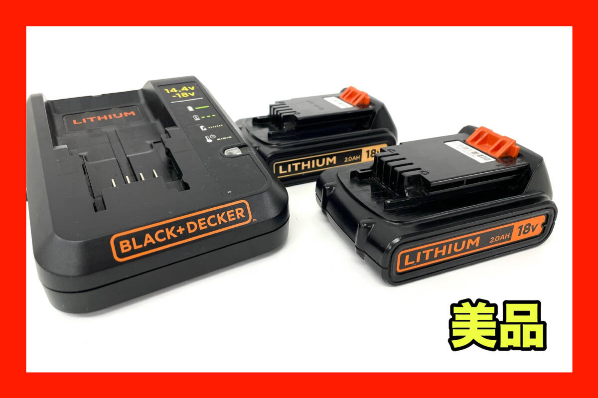 Yahoo!オークション - 外観美品 BLACK+DECKER〈TYPE JP01 充電器/TYPE...