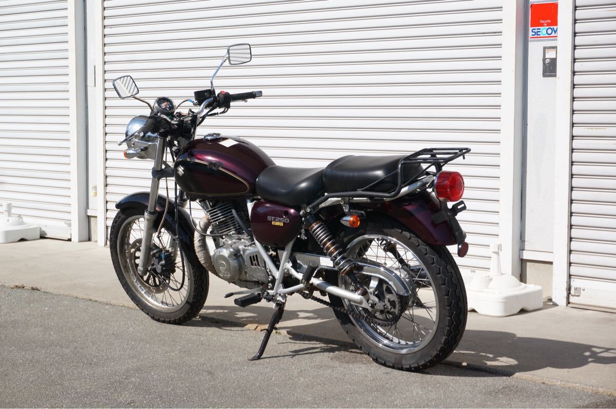 Yahoo!オークション - 【動画あり】ST250E インジェクション タンデム...