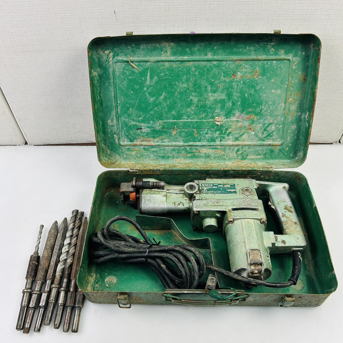 Yahoo!オークション - 日立工機 ハンマドリル PR-38E ハンマードリル H...