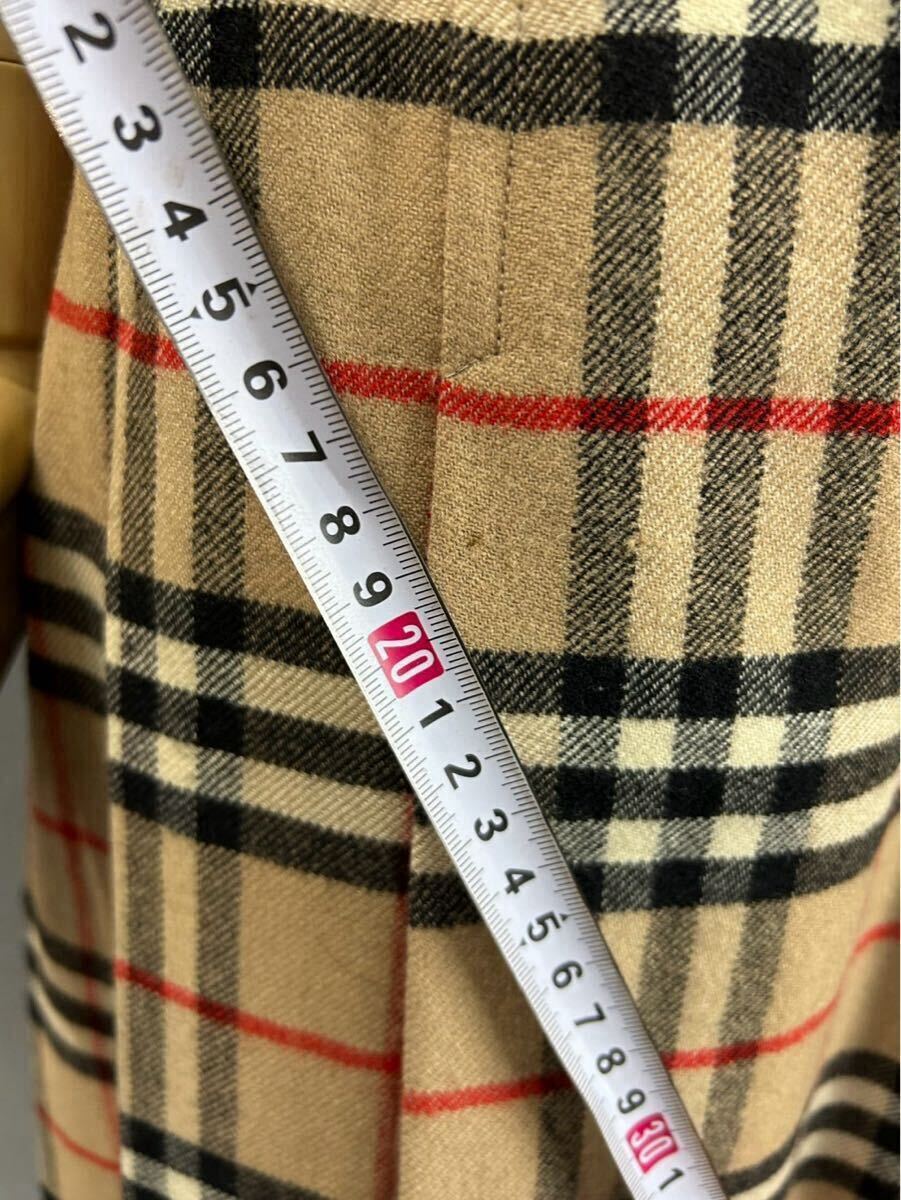 Yahoo!オークション - BURBERRYS BURBERRY バーバリー プリーツ スカー...