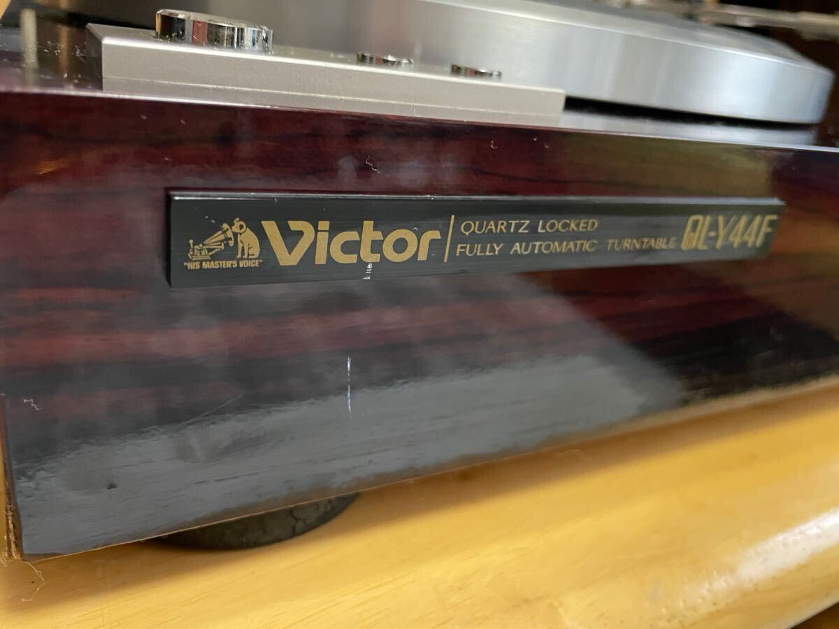 Yahoo!オークション - VICTOR ビクター QL-Y44F ターンテーブル 中古