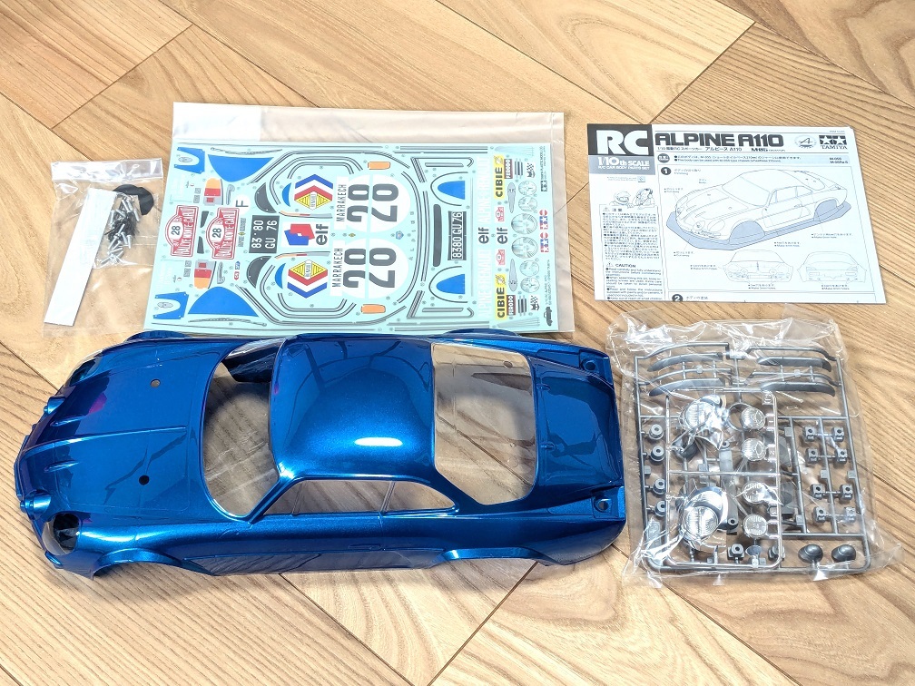 塗装済み タミヤ TAMIYA SP.1420 1/10RC アルピーヌ A110 スペアボディセット(田宮模型)｜売買されたオークション情報、yahooの商品情報をアーカイブ公開 ...