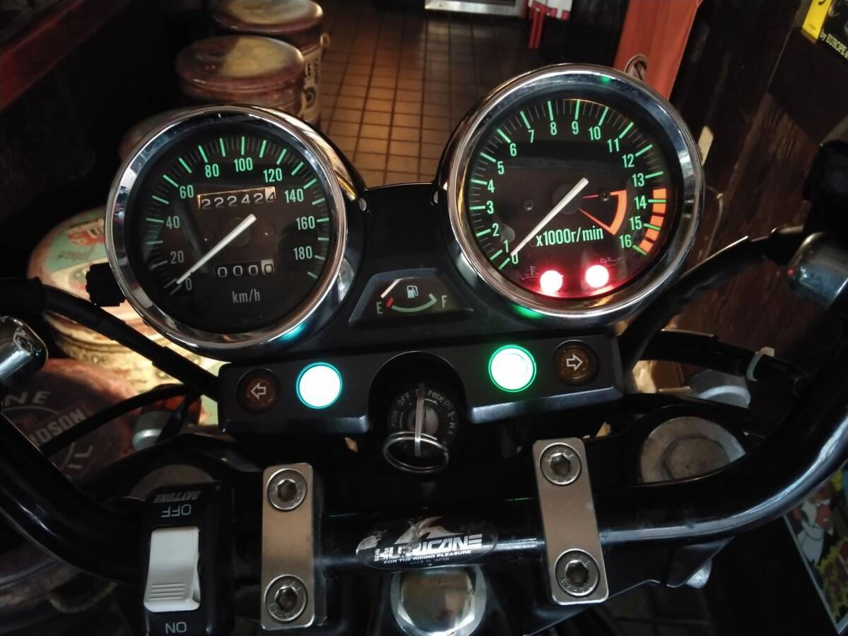 Yahoo!オークション - ZRX-Ⅱ ZRX400 ZR400E モナカ ハリケーン 走行22...