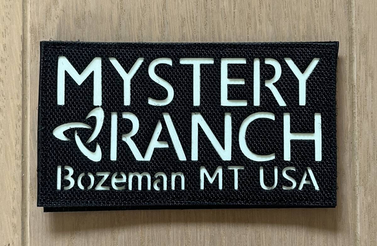 Yahoo!オークション - 新品5428 ミステリーランチ パッチ 夜光ゴム 黒...