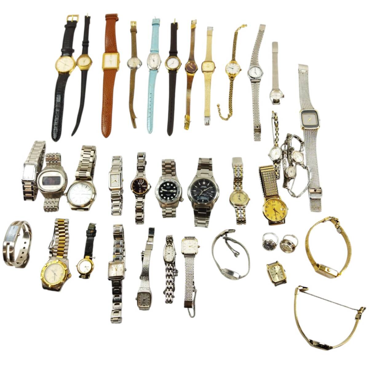 Yahoo!オークション - 【C394】 中古・現状品 腕時計 約1.1kg まとめ売...