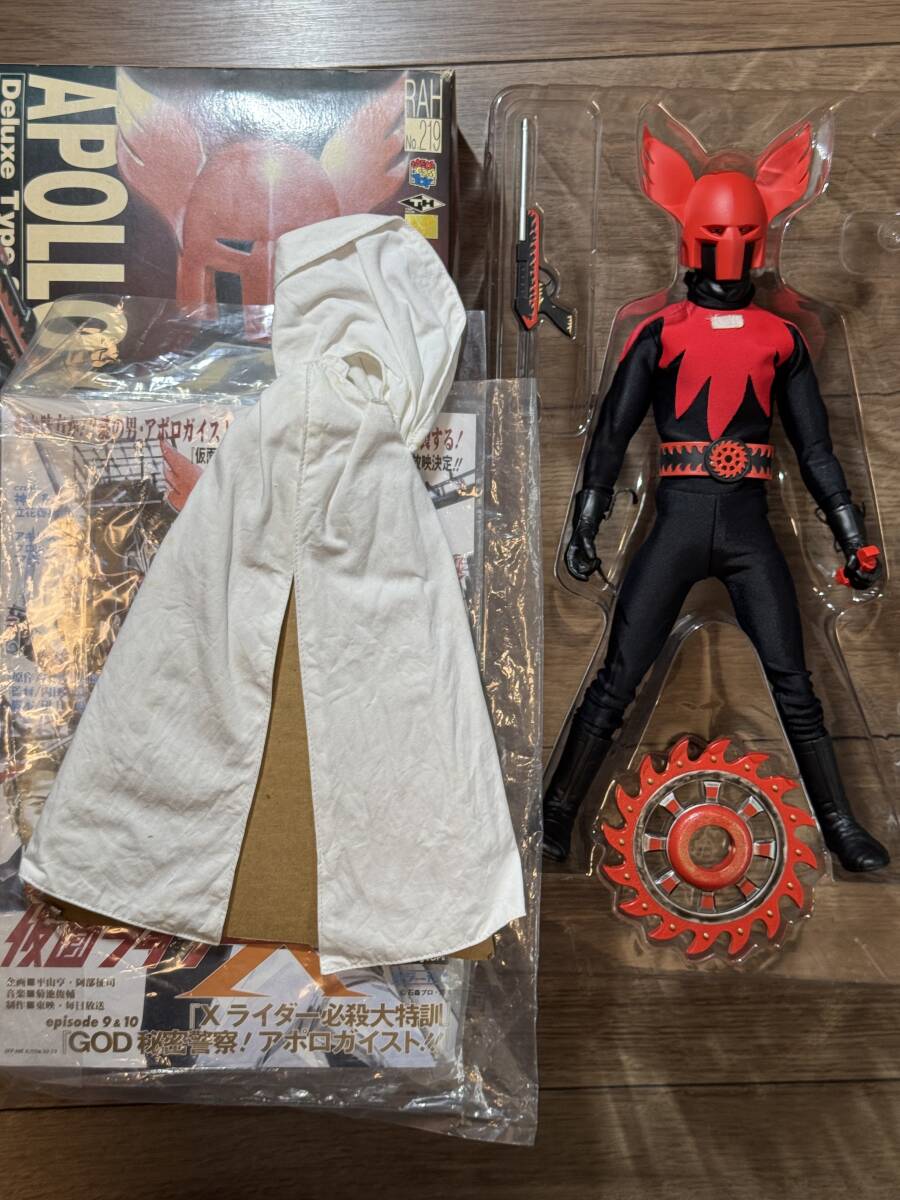 メディコムトイ RAH 1／6 アポロガイスト 仮面ライダーXより(仮面ライダーX)｜売買されたオークション情報、yahooの商品情報をアーカイブ公開 - オークファン（aucfan.com）