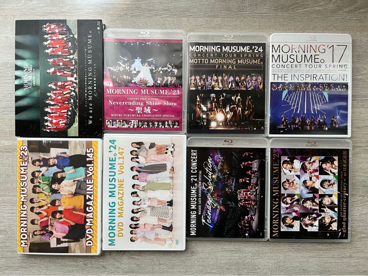 Yahoo!オークション - モーニング娘 ブルーレイDVD8枚セット blu-ray D...