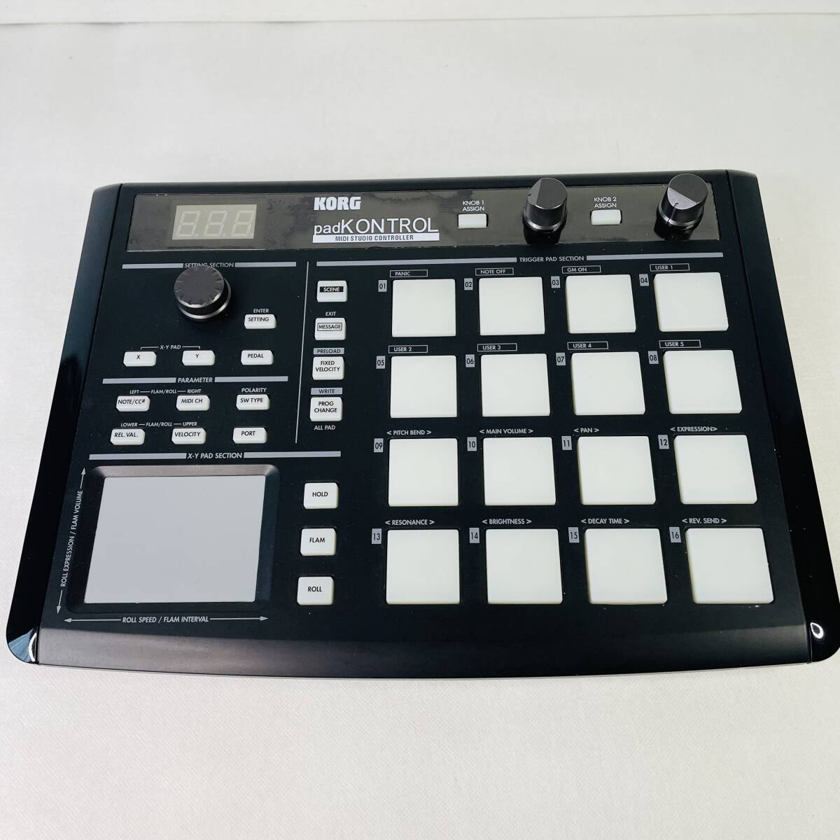 Yahoo!オークション - padKONTROL KPC-1 DTM MIDI入力パッド／KORG 互...