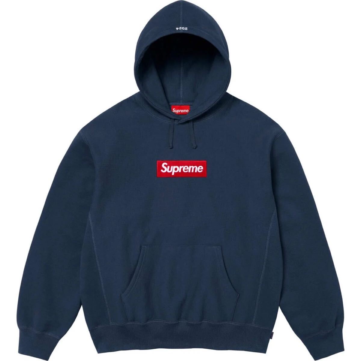 Supreme Box Logo Hooded Sweatshirt 2024AW Navy Mサイズ 新品 Supreme Box Logo Hooded Sweatshirt 2024AW Navy Mサイズ 新品
