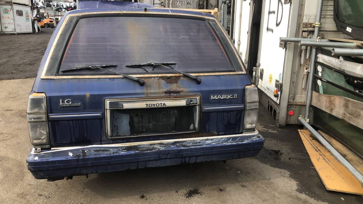 Yahoo!オークション - トヨタ リアエキゾーストマフラー マーク2ワゴン...