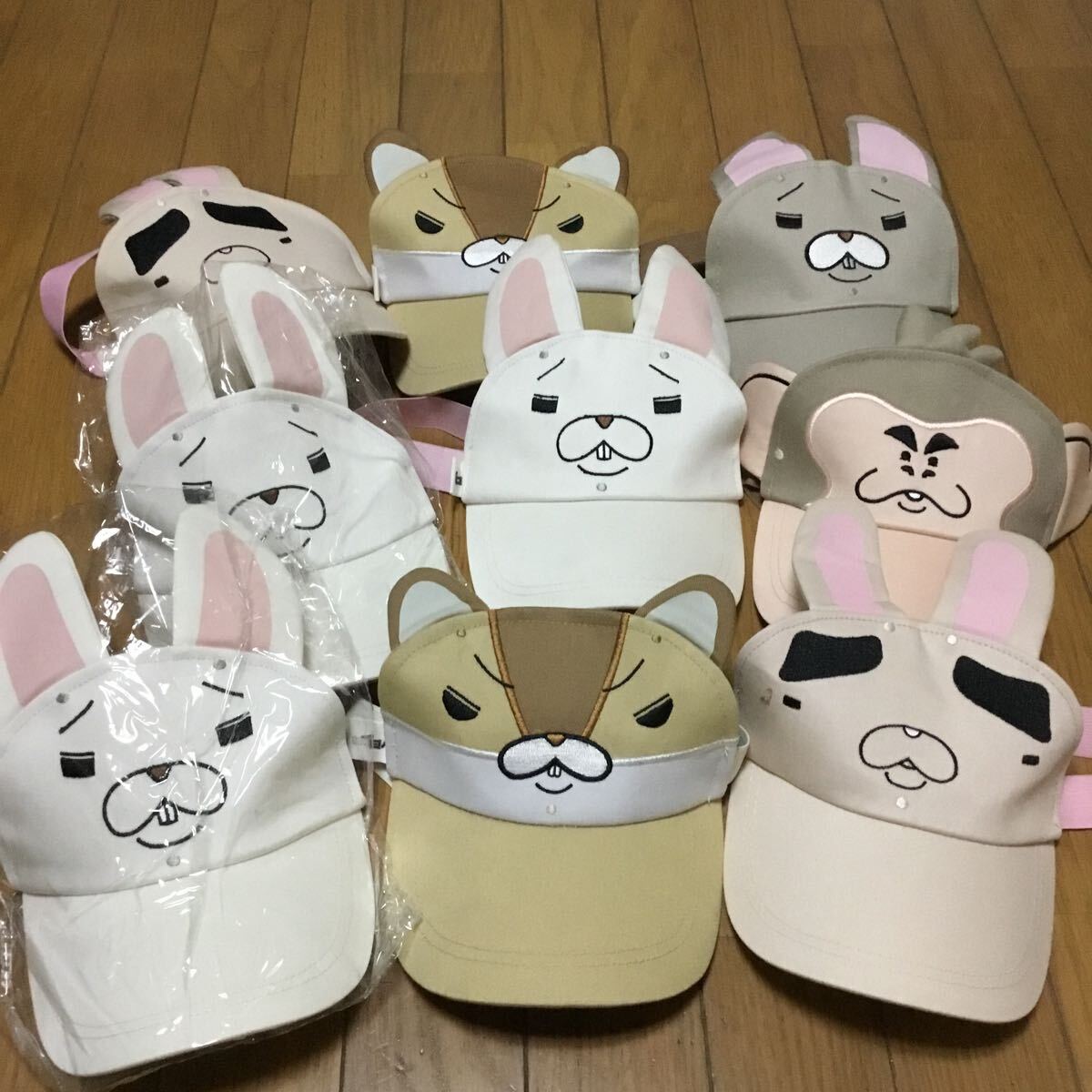 Yahoo!オークション - M28 フジテレビ 紙兎ロペ サンバイザ 9点まとめ...