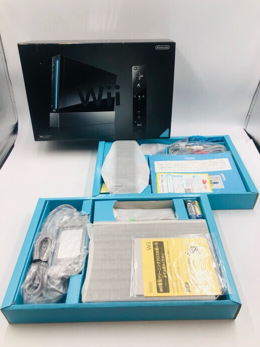 Nintendo 任天堂 ニンテンドーWii セット RVL-001 ブラック(Wii本体)｜売買されたオークション情報、yahooの商品情報をアーカイブ公開 - オークファン（aucfan.com）