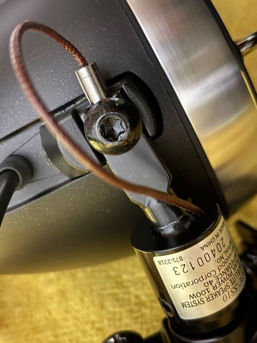 Yahoo!オークション - 中古 KENWOOD ケンウッド KSC-SS10 サテライトス...