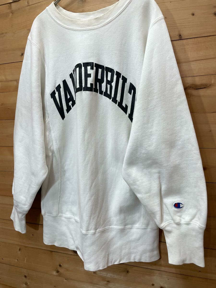 売り切り Champion REVERSE WEAVE 80s USA 白 トリコタグ 売り切り Champion REVERSE WEAVE 80s USA 白 トリコタグ