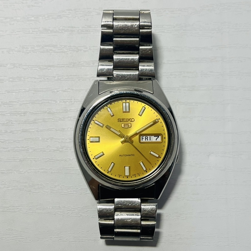 Yahoo!オークション - [250307-1T]≪SEIKO/腕時計≫セイコー/ファイブ/...