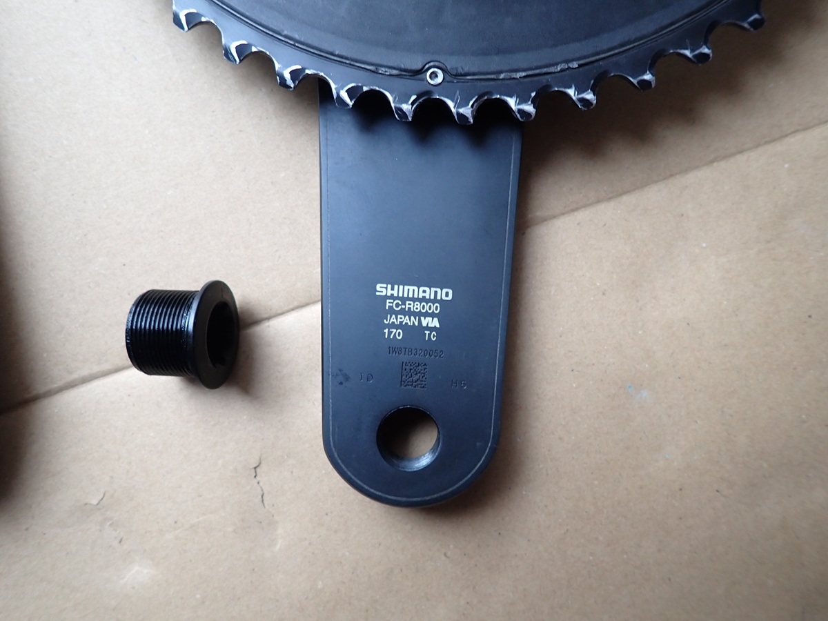 シマノ FC-R8000 50X34T 170mm 11S(クランク)｜売買されたオークション情報、yahooの商品情報をアーカイブ公開 - オークファン（aucfan.com）