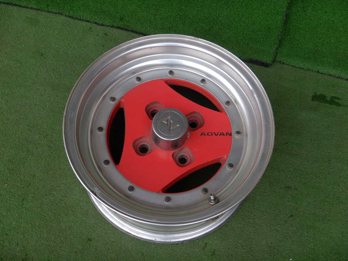 Yahoo!オークション - ADVAN 2ピース 6.5JJ×14 OFF +6 PCD114.3-4H ...