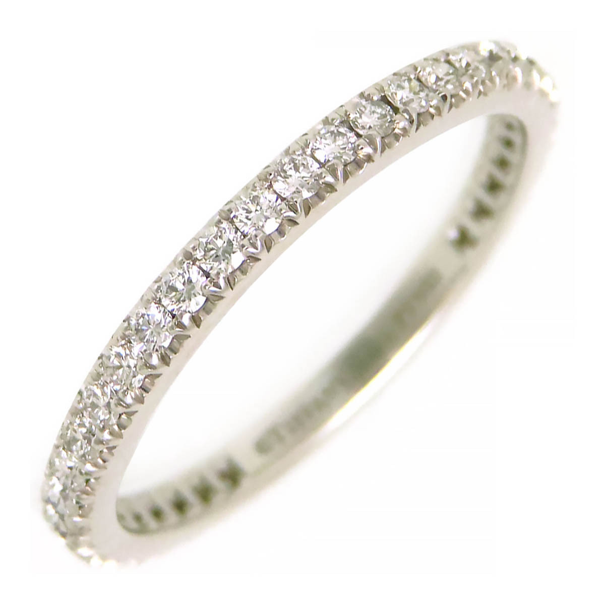 Yahoo!オークション - ティファニー フルエタニティ リング #11.5 PT95...