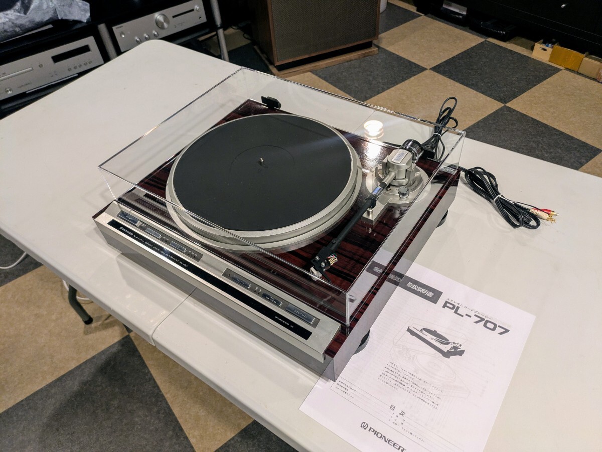 Yahoo!オークション - 美品 メンテナンス済 パイオニア PL-707 フルオ...