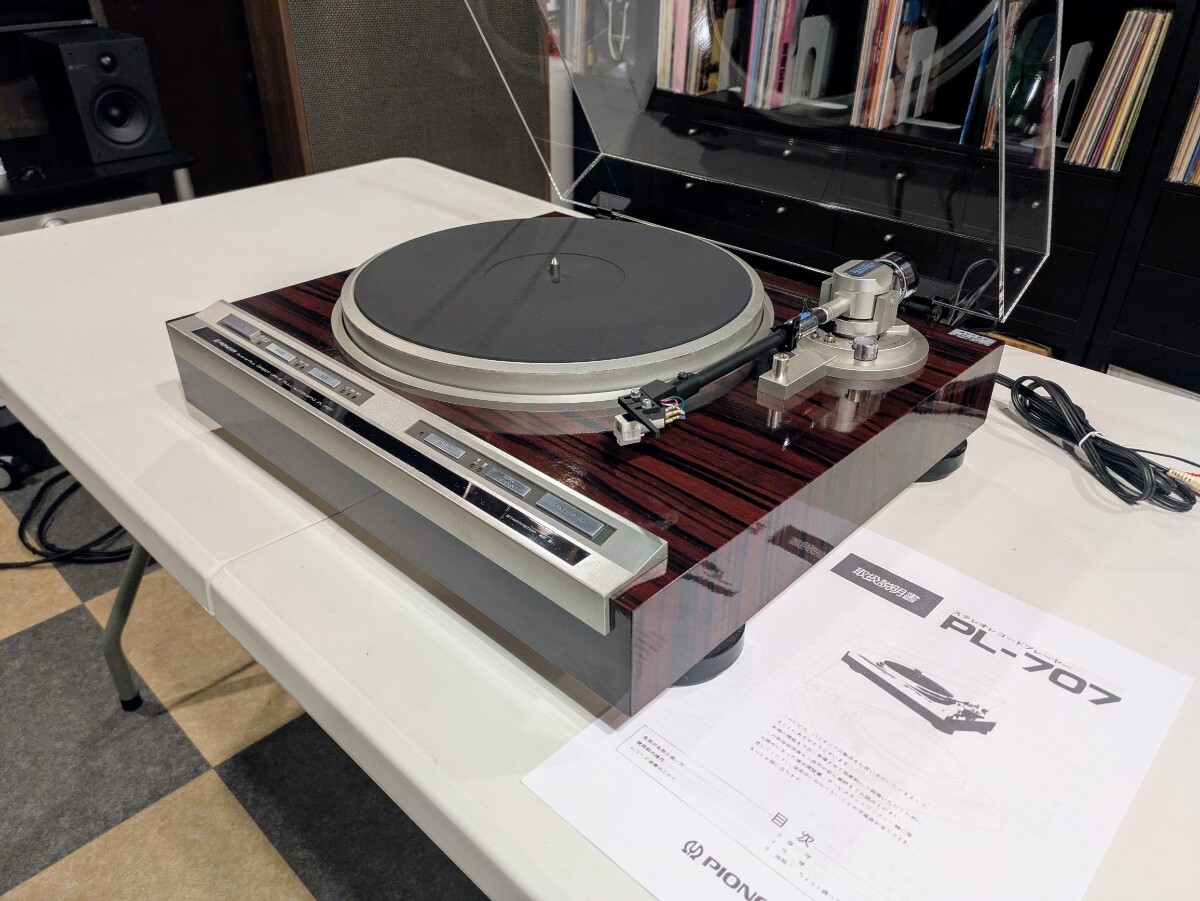 Yahoo!オークション - 美品 メンテナンス済 パイオニア PL-707 フルオ...