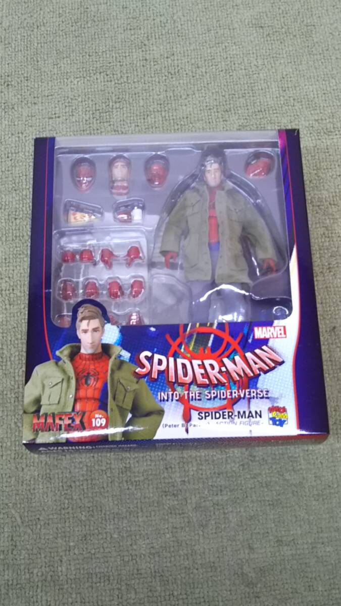 Yahoo!オークション - 091-G74) 中古品 MAFEX スパイダーマン（Peter B...