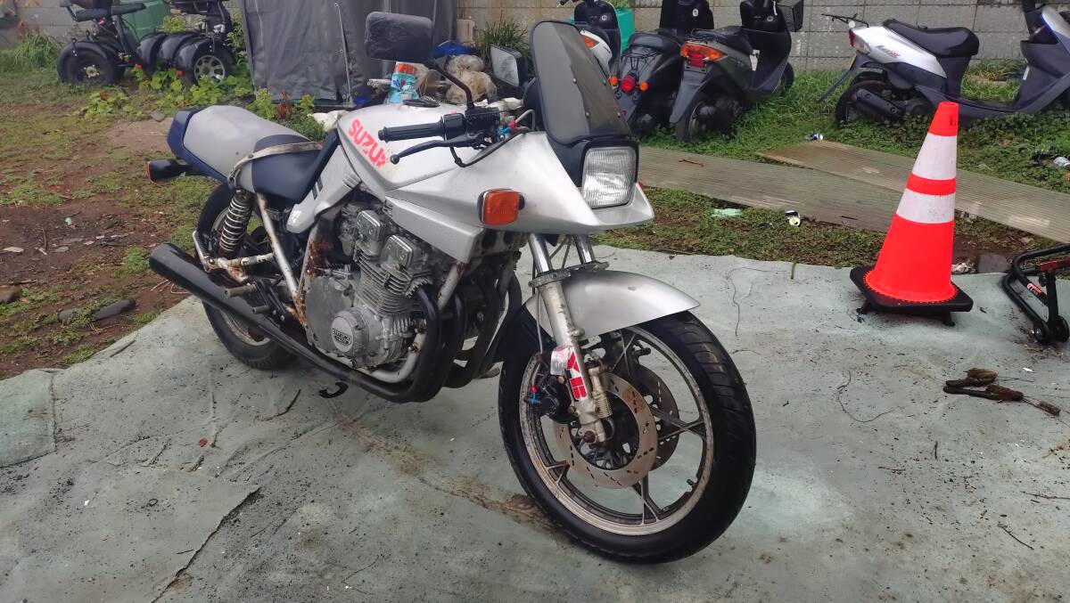 SUZUKI GSX750S カタナ 不動 部品取り車 ジャンク(401cc-750cc)｜売買されたオークション情報、yahooの商品情報をアーカイブ公開 - オークファン（aucfan.com）