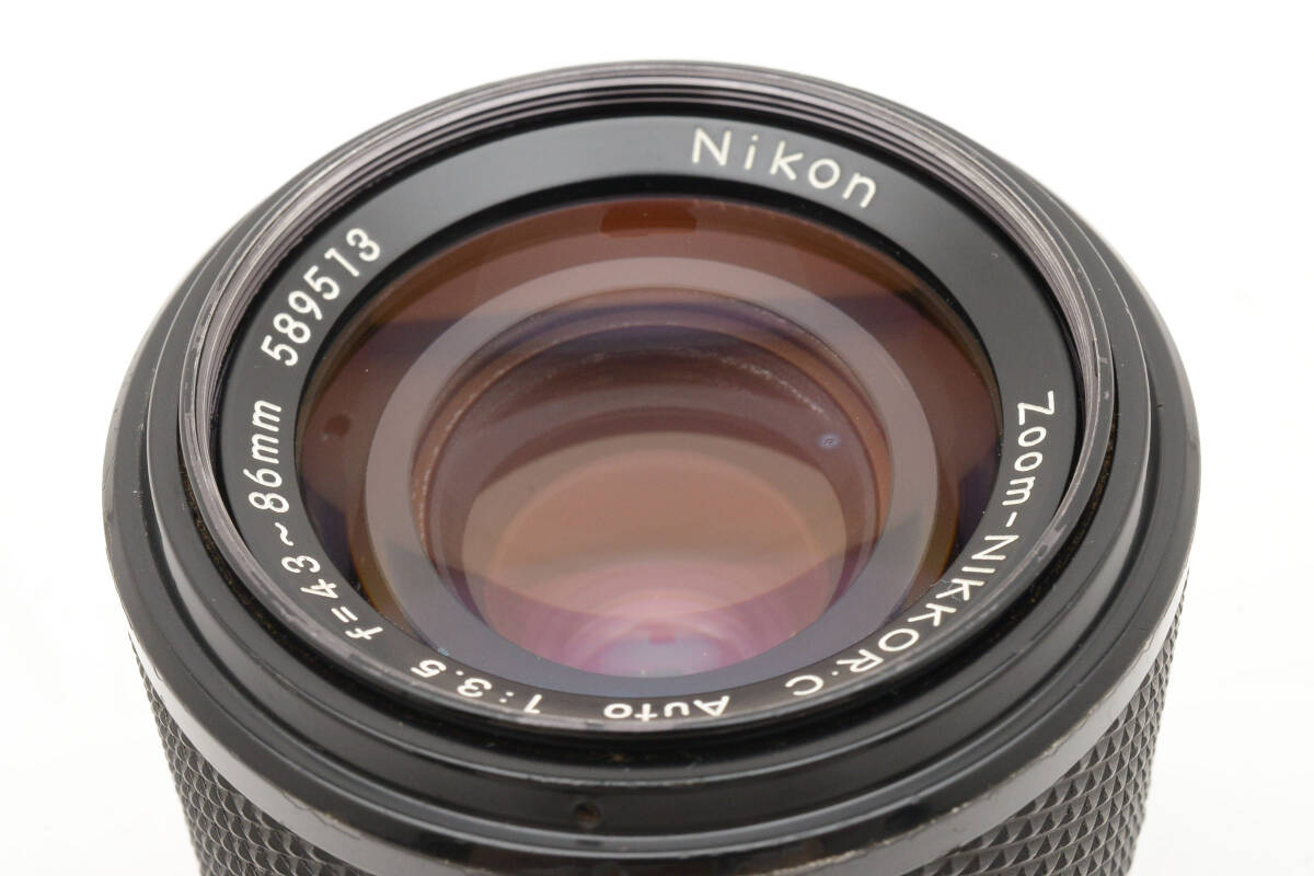 Yahoo!オークション - ニコン レンズ Nikon Zoom Nikkor C Auto 43-86m...