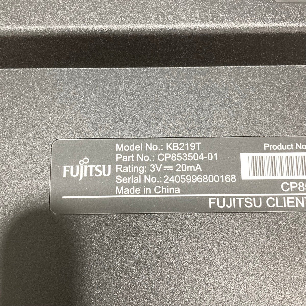 Yahoo!オークション - FUJITSU FMV-KB800T ワイヤレス静音キーボード[D...