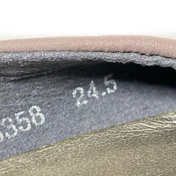 Yahoo!オークション - フィットフィット fitfit パンプス 24.5 - レザ...