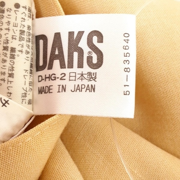 Yahoo!オークション - ダックス DAKS パンツ サイズ72~76 - イエロー×...