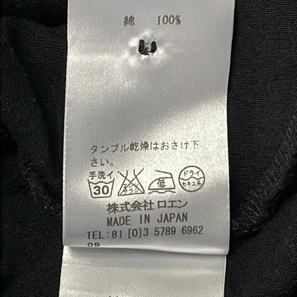 Yahoo!オークション - ロエン Roen 半袖ポロシャツ サイズ48 XL 黒 メ...