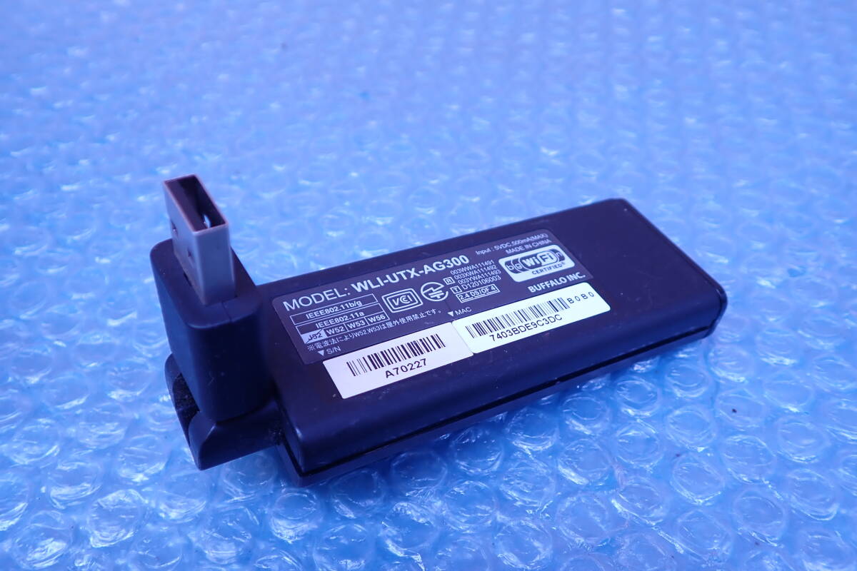 Yahoo!オークション - A1517#BUFFALO バッファロー WLI-UTX-AG300 無線...