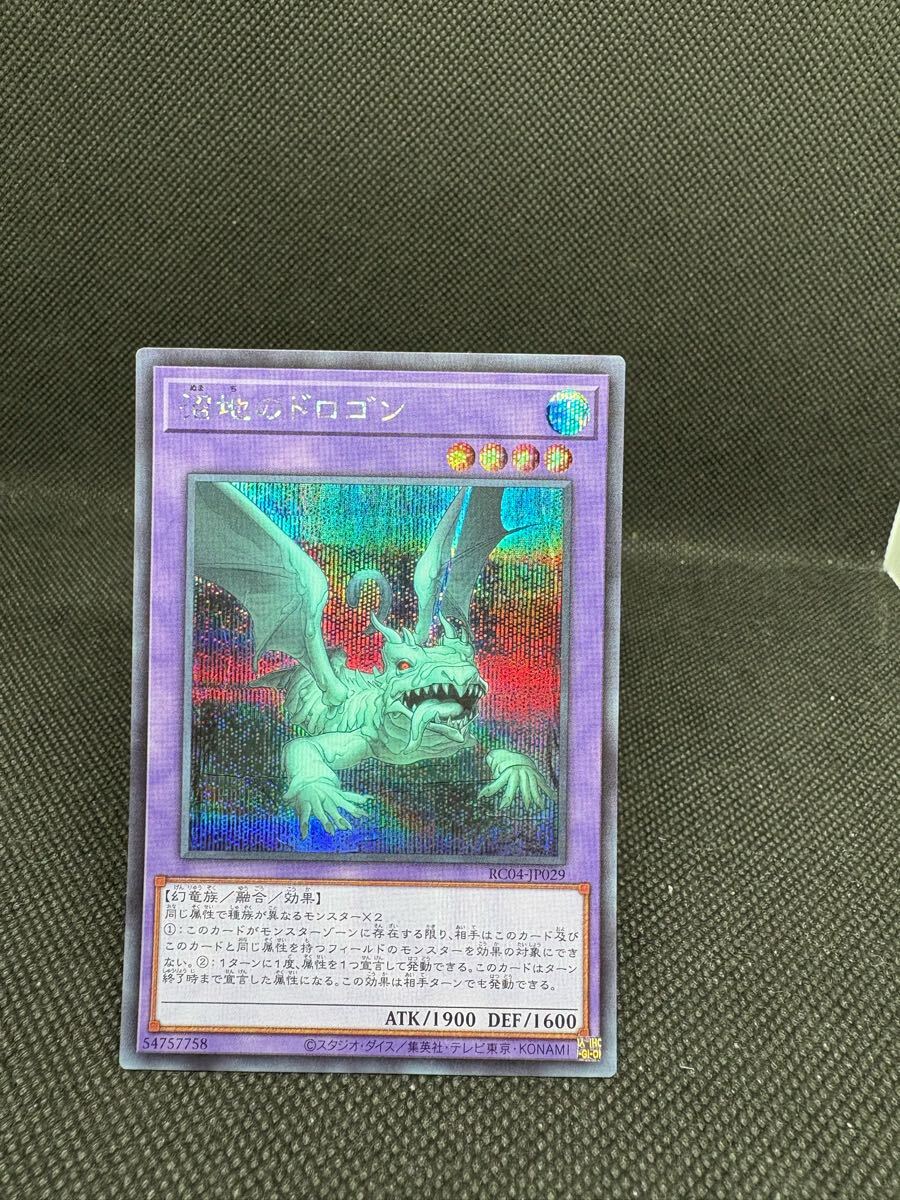 Yahoo!オークション - 遊戯王 池地のドロゴン RC04-JP029 シークレッ...