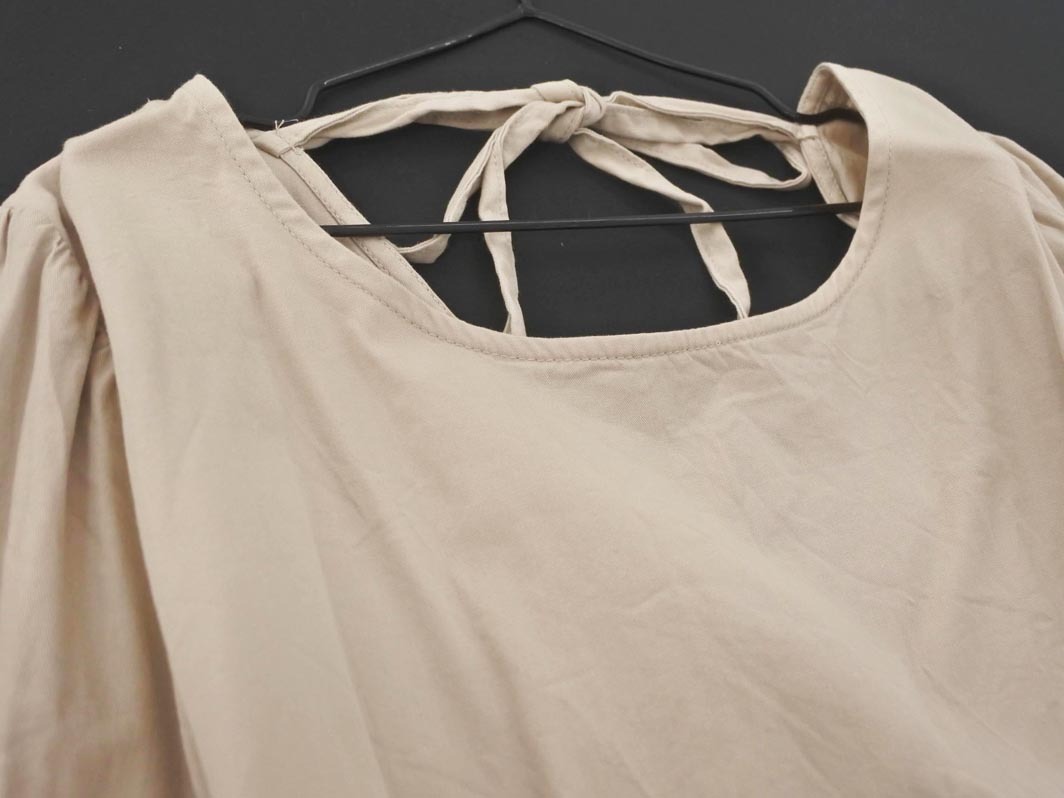 Yahoo!オークション - Heather ヘザー ドロスト リボン ブラウス シャ...