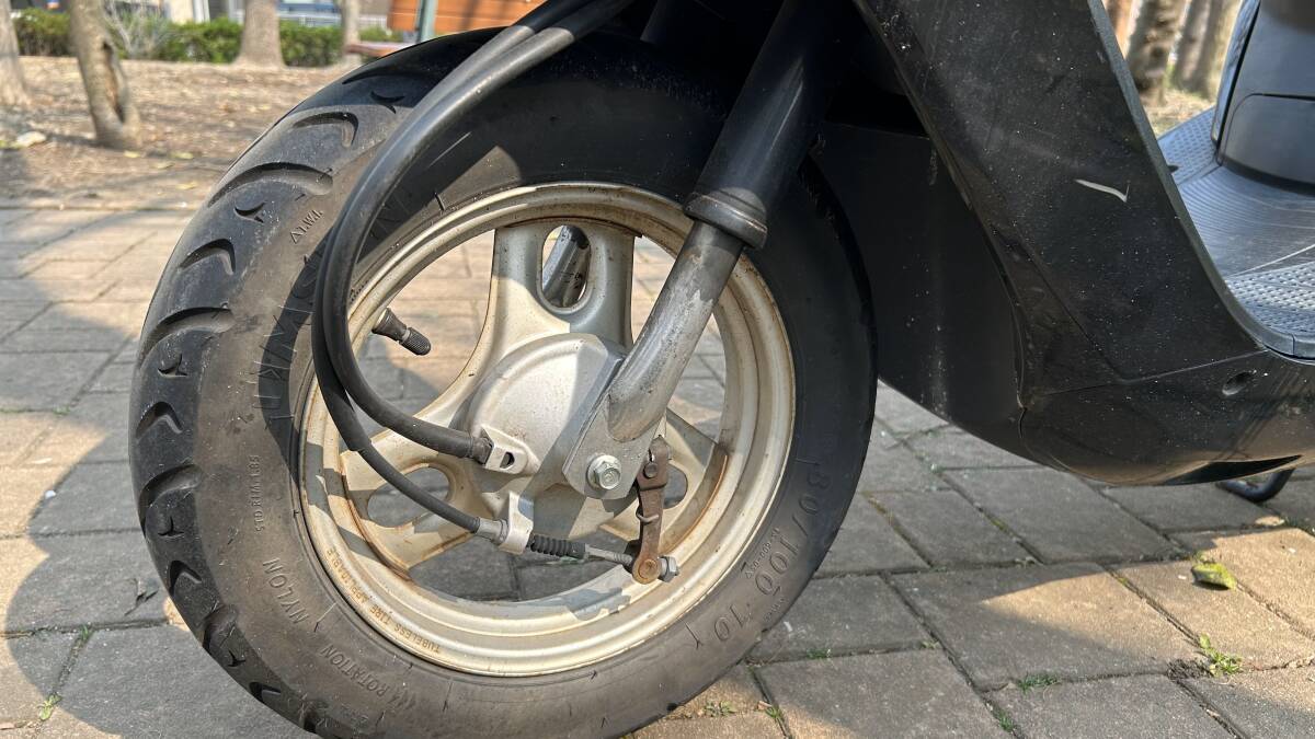 Yahoo!オークション - ホンダ Dio AF62 4スト 原付 50cc 黒 1円スター...