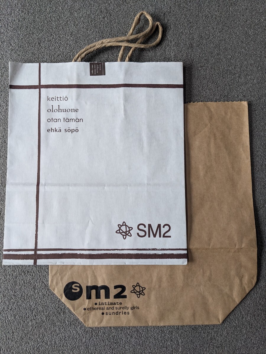 Yahoo!オークション - SM2・サマンサモスモス ショッパー2枚セット シ...