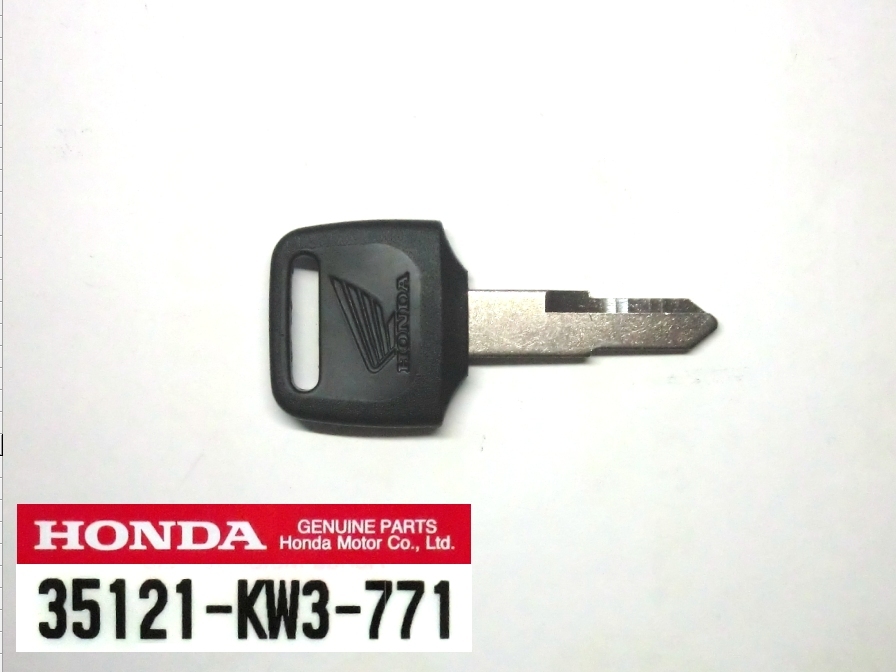 ホンダ純正 35121-KW3-771 ブランクキー 1/ メインキー/カギ/RVF750/VFR/CBR900/CRM/VTR/CB-1/TLM/CBX400F/CBR400F/XR250 ...