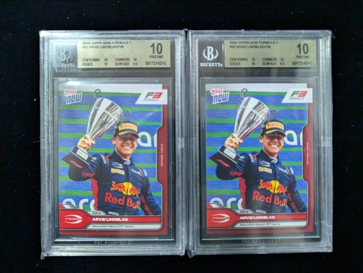 Yahoo!オークション - BGS10 トップスナウ F3 アービッド・リンドブラ...