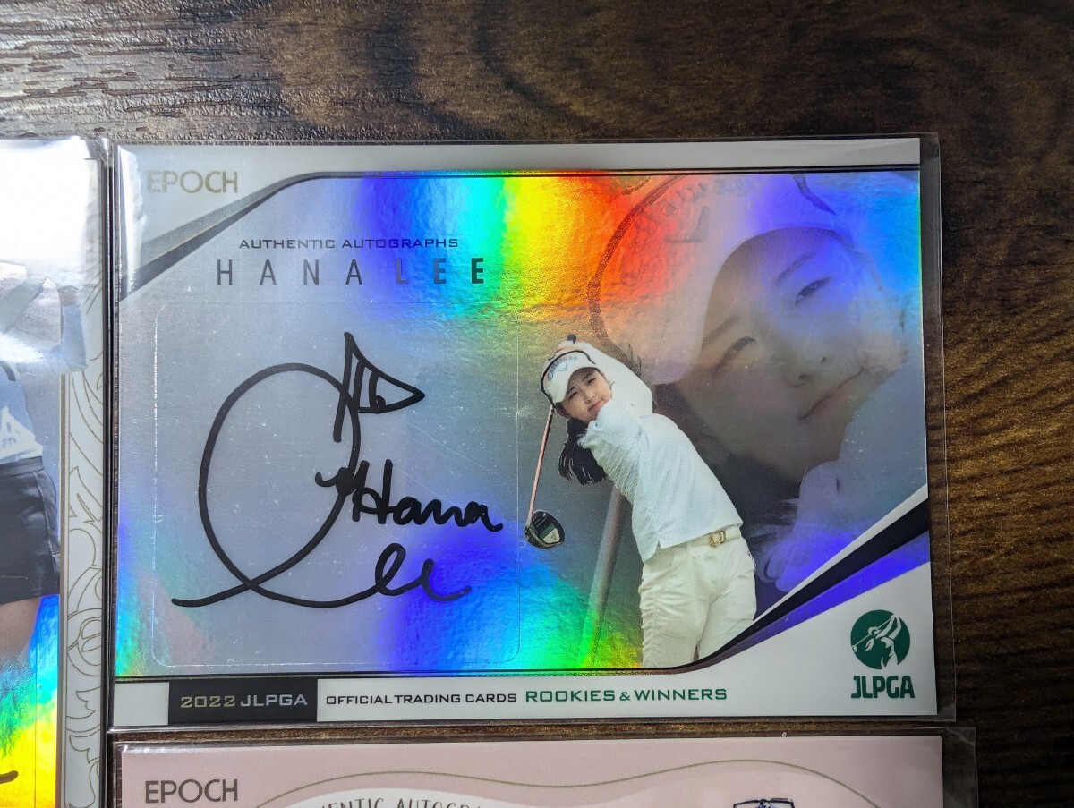 Yahoo!オークション - EPOCH one JLPGA 女子プロゴルフ リ・ハナ シグ...