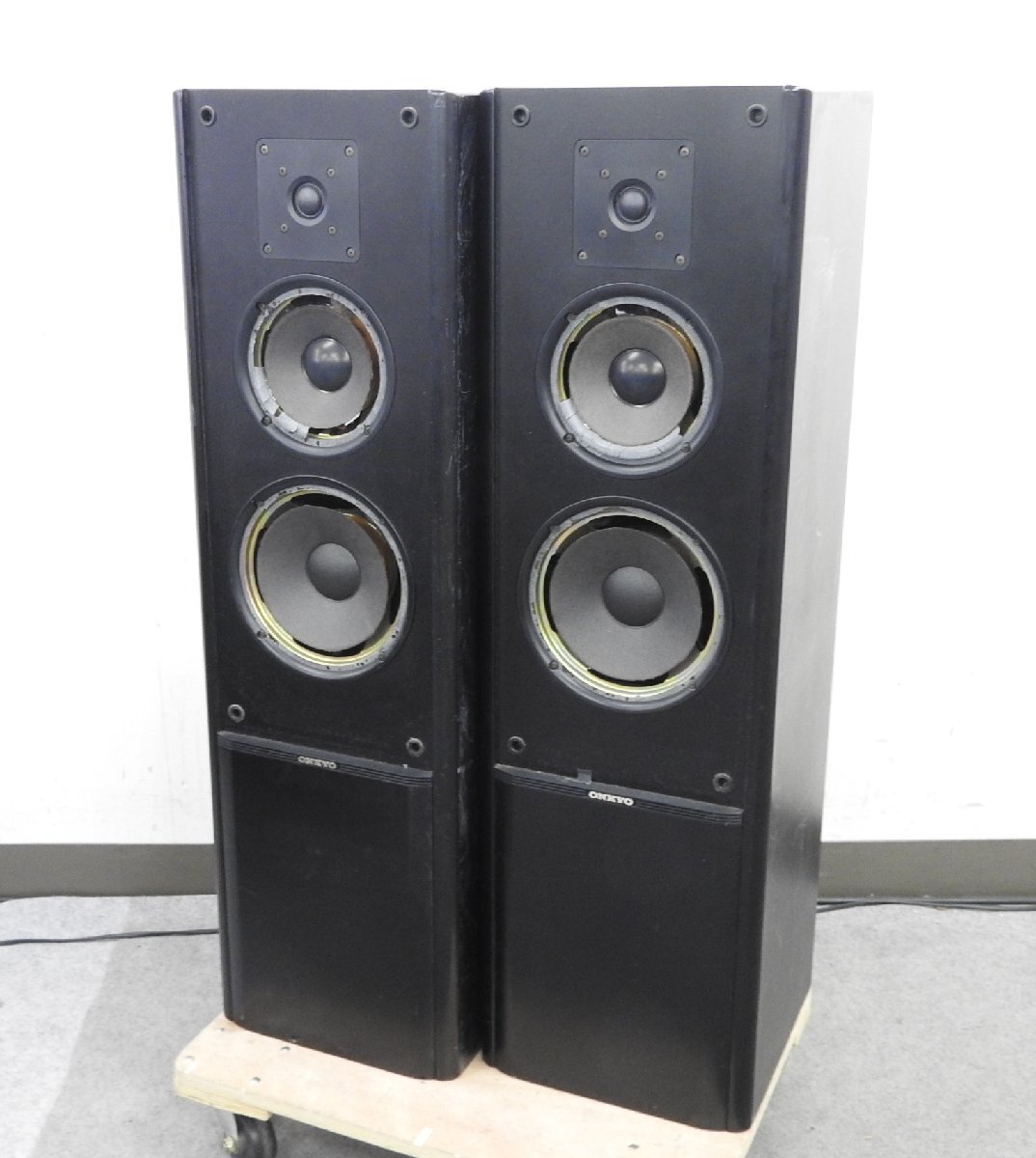 Yahoo!オークション - 【D】ONKYO SC-770 3way トールボーイ スピーカ...