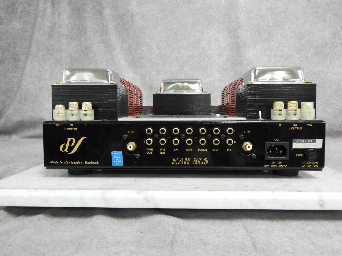 Yahoo!オークション - 【C】EAR 8L6 真空管 プリメインアンプ 3002070