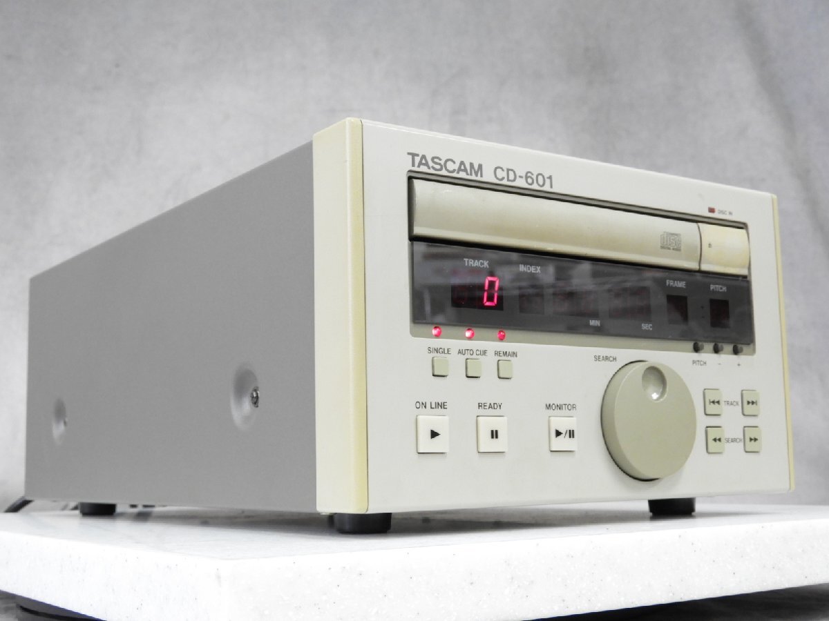 Yahoo!オークション - 【J】TASCAM CD-601 CDプレーヤー タスカム 3004...